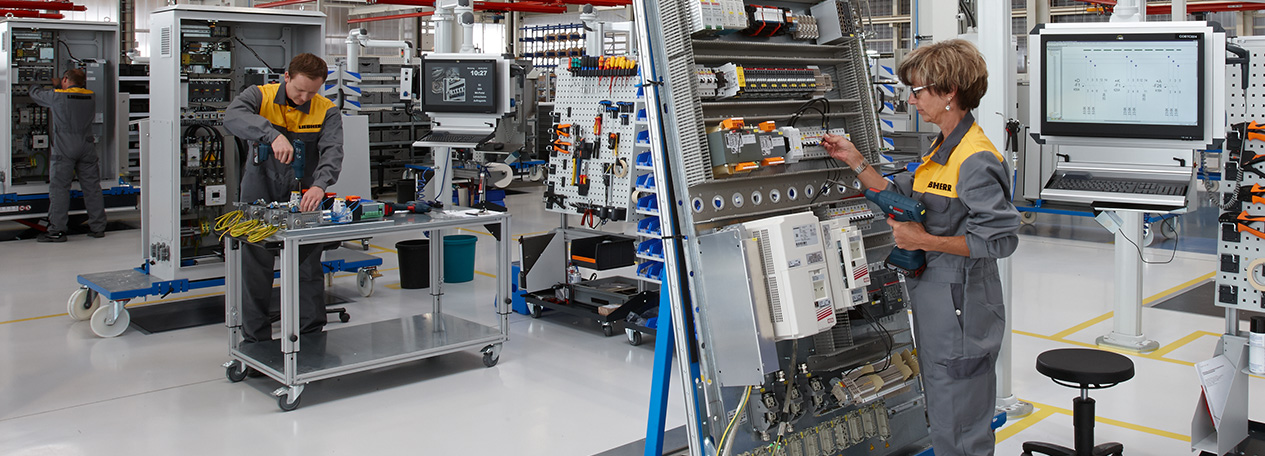 Steuerungstechnik und Elektronik | Liebherr