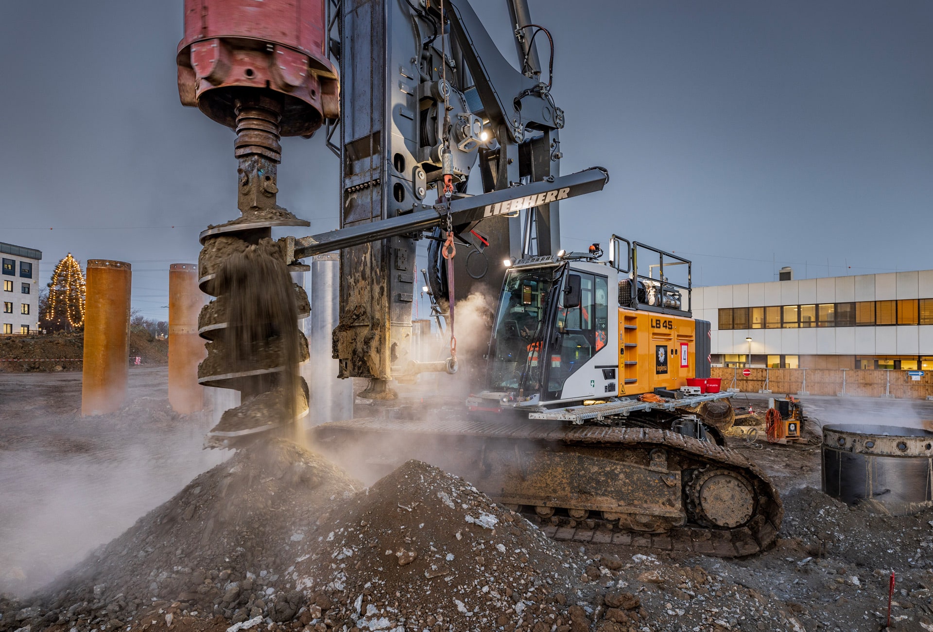 Kellybohren - Liebherr