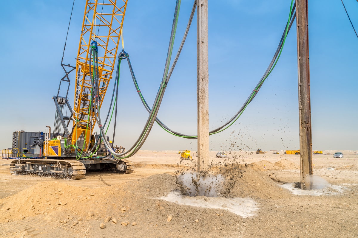 Deep Compaction Using Vibro flotation Liebherr Deep Compaction Using Vibro flotation Liebherr