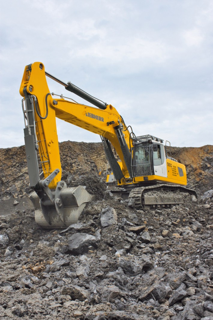Liebherr Crawler Excavator R 960 SME for Quarrying and Mass Excavation ...