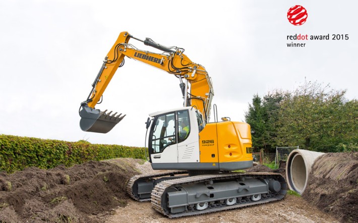 Liebherr R 926 Compact Crawler Excavator distinguished with Red Dot ...