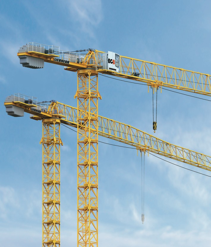 Acquisition of another airport project: 23 Liebherr tower cranes in ...
