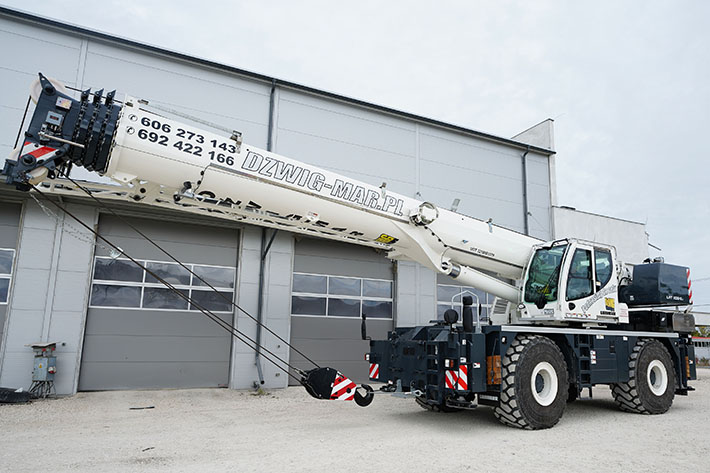 Dźwigi Mazowsze Marcin Zielonka buys its first LRT 1100-2.1 in Poland ...