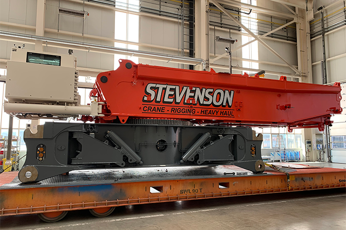 Stevenson Crane, Rigging, and Heavy Haul adds Liebherr LR 1500 Crawler ...