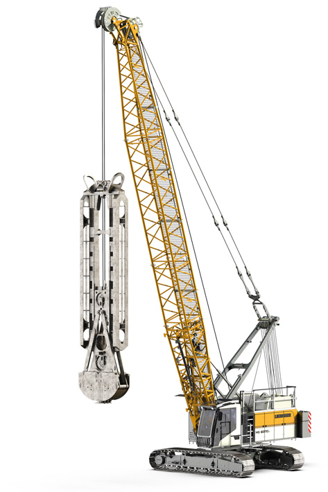 The new all-rounder from Liebherr: duty cycle crawler crane HS 8070.1 ...
