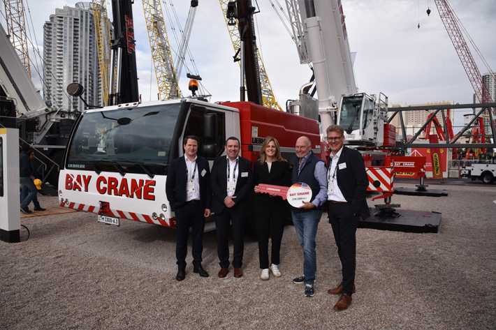 Bay Crane expands fleet of 500+ cranes at Conexpo 2023 | Liebherr