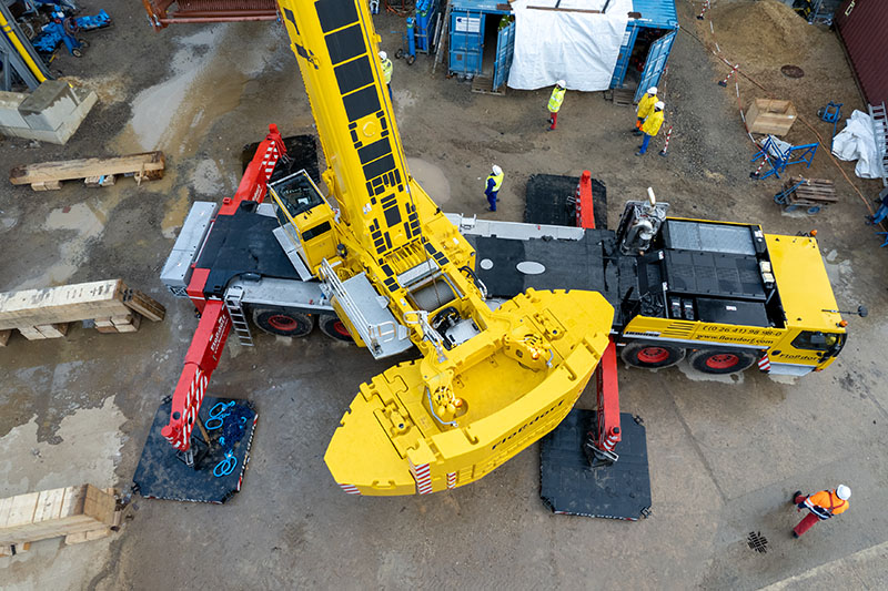 LTM 1300-6.3 – A powerhouse over the rear | Liebherr