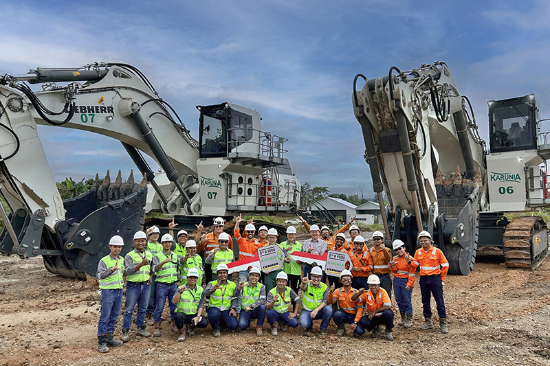 Karunia adds two more R 9200s to its fleet at Tabang mine in Indonesia ...