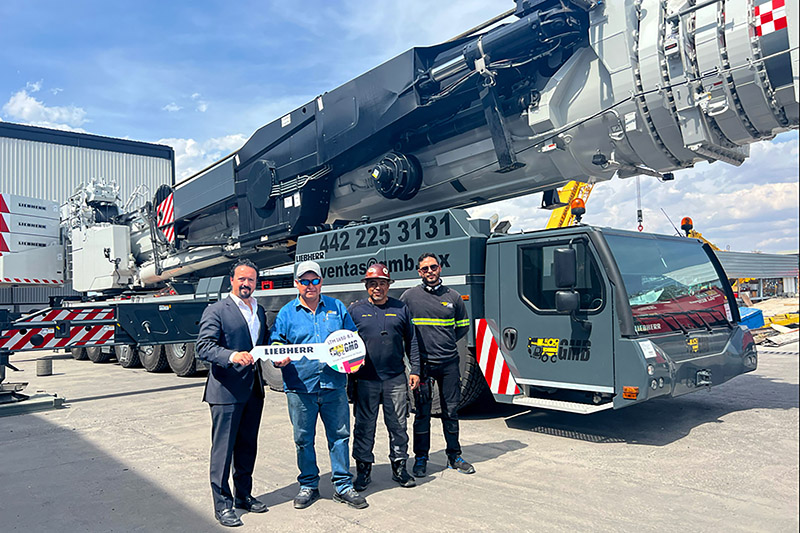 A first in Mexico: Gruas y Maniobras del Bajio takes delivery of a ...
