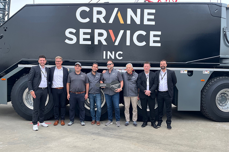 Crane Service Inc. expands fleet with a Liebherr LG 1800-1.0 lattice ...