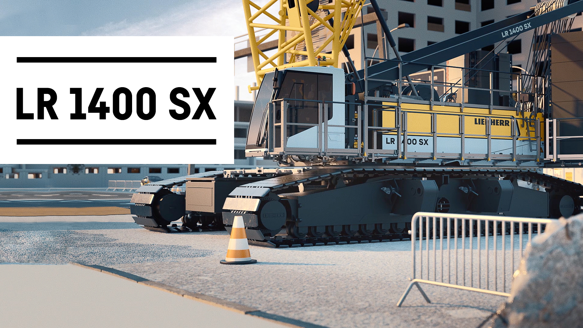 Crawler cranes LR series | Liebherr