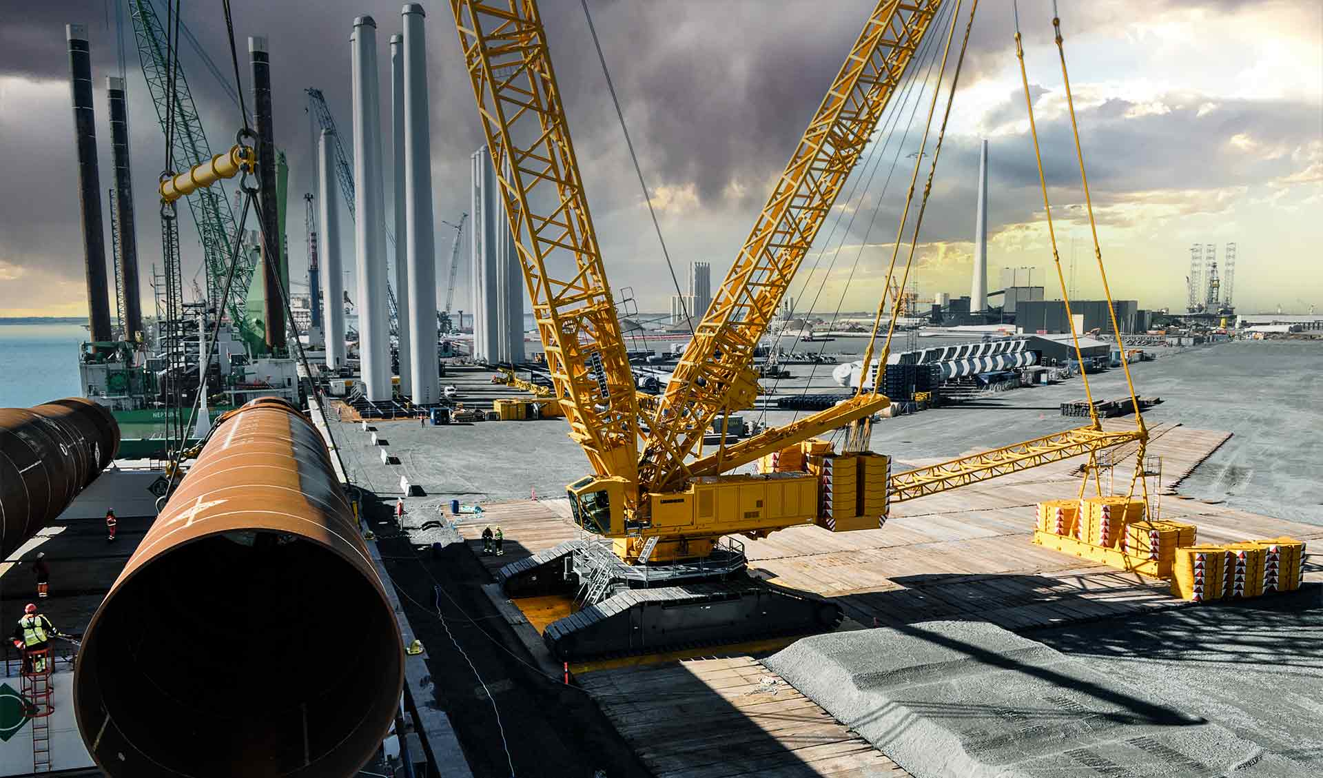 Crawler crane LR 11350 | Liebherr